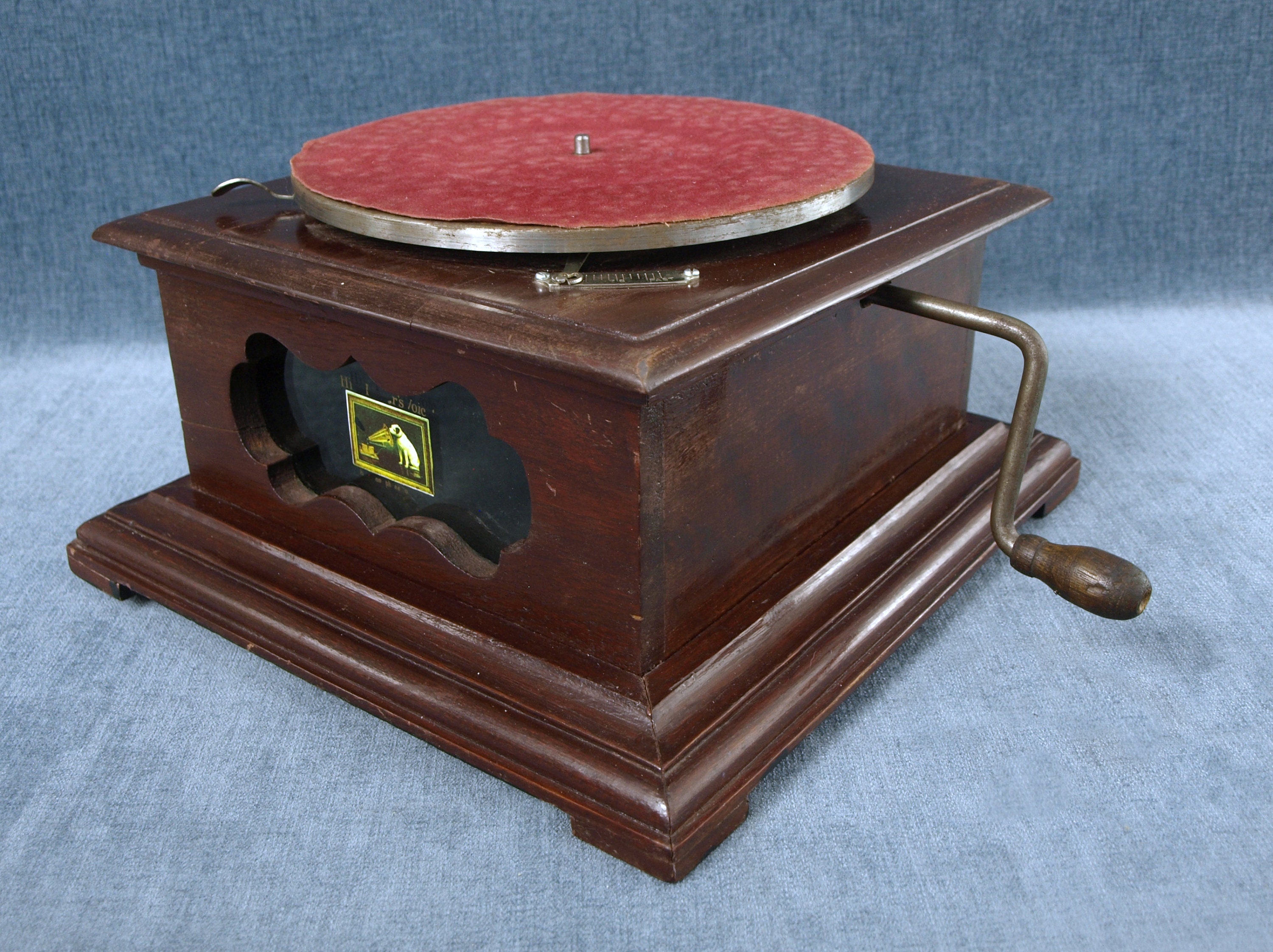 Vintage his Master's Voice Gramophone With - Etsy
