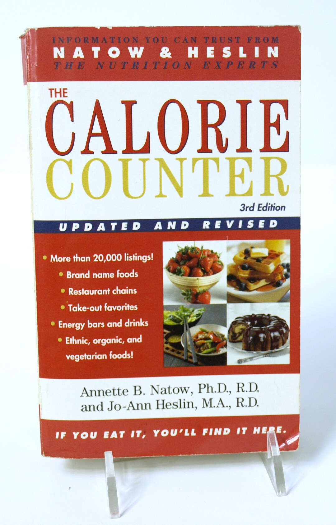 The Calorie Counter 3rd Edition Paperback Book by Annette B. Natow and ...