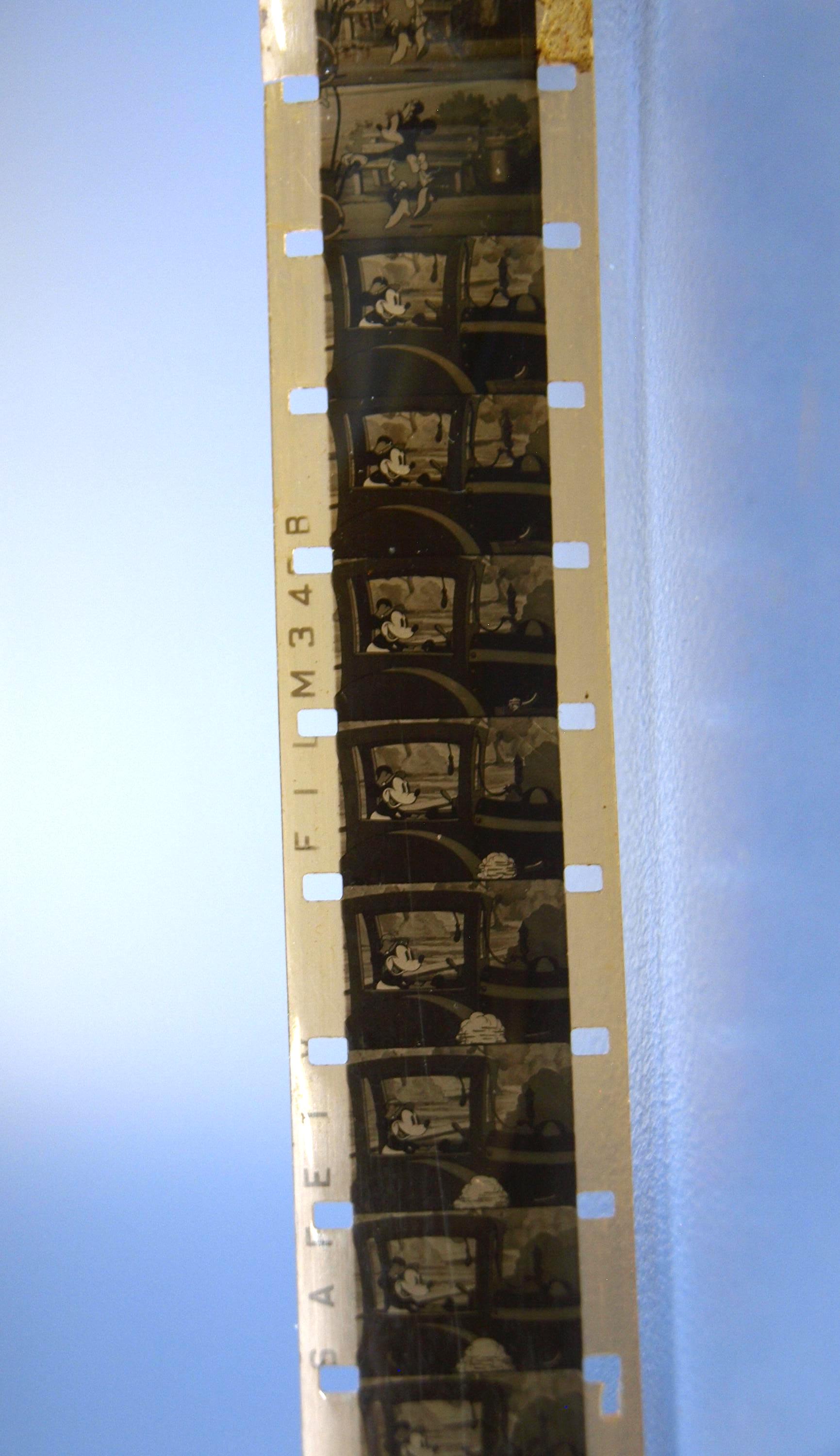 Disney's Mickey Mouse "mickey's Steam Roller" Movie 16mm Film - Circa ...