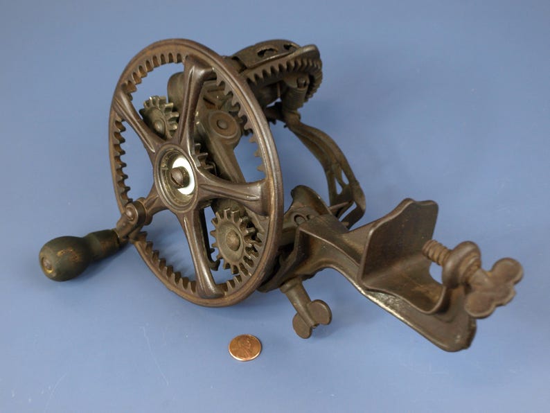 Antique Cast Iron Apple Peeler by Reading Hardware Co Reading ...