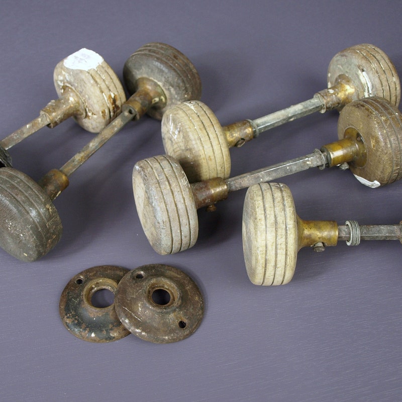 Wooden Door Knobs - Etsy