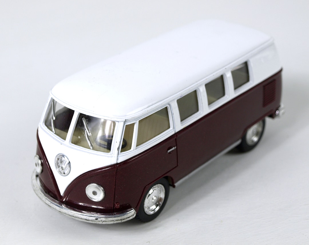 Kintoy Kinsmart 1962 Volkswagen Classical Bus KT5060, Circa 1990's 5 Die Cast 1:32 Scale VG ...