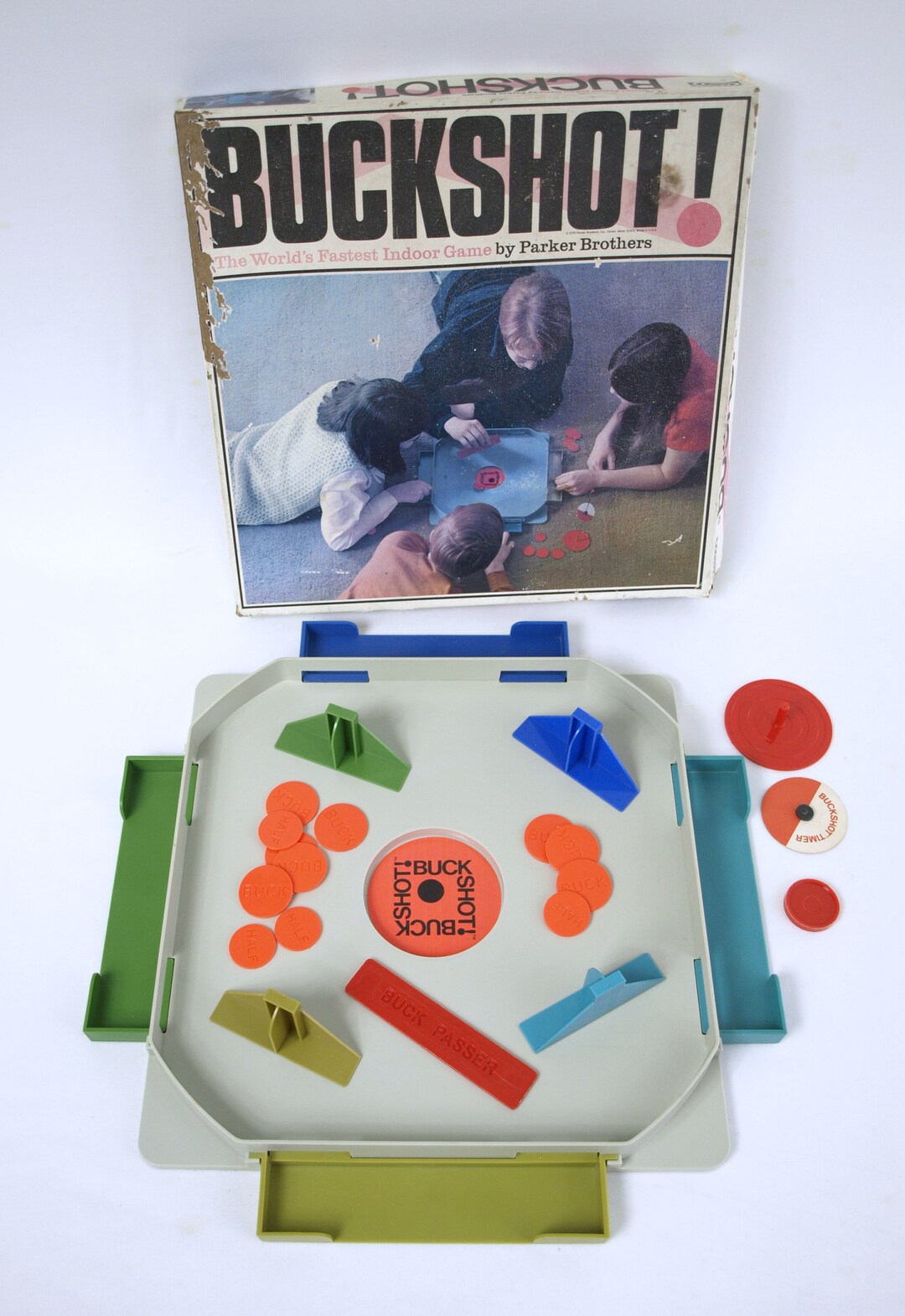 Vintage Buckshot the World's Fastest Indoor Game by Parker Brothers ...
