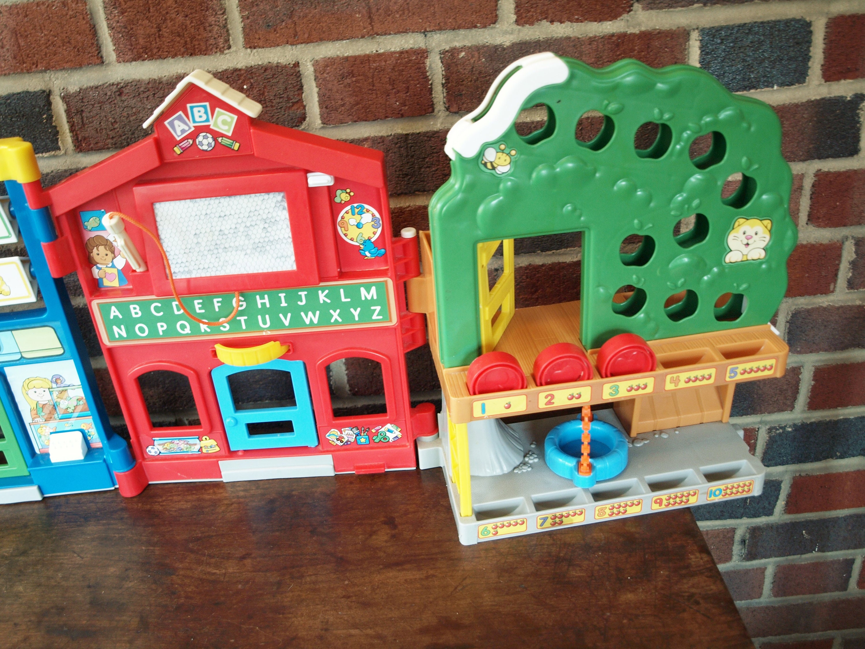 Fisher Price Little People On the Go Learn About Town Play Set | Etsy