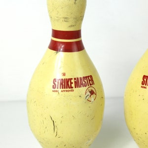 Vintage Duck Bowling Pins - J50 Strike Master - NDBC Approved Wood Duck ...