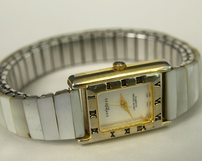 Vintage LA Express Limited Edition Quartz With Mother of Pearl Watch ...
