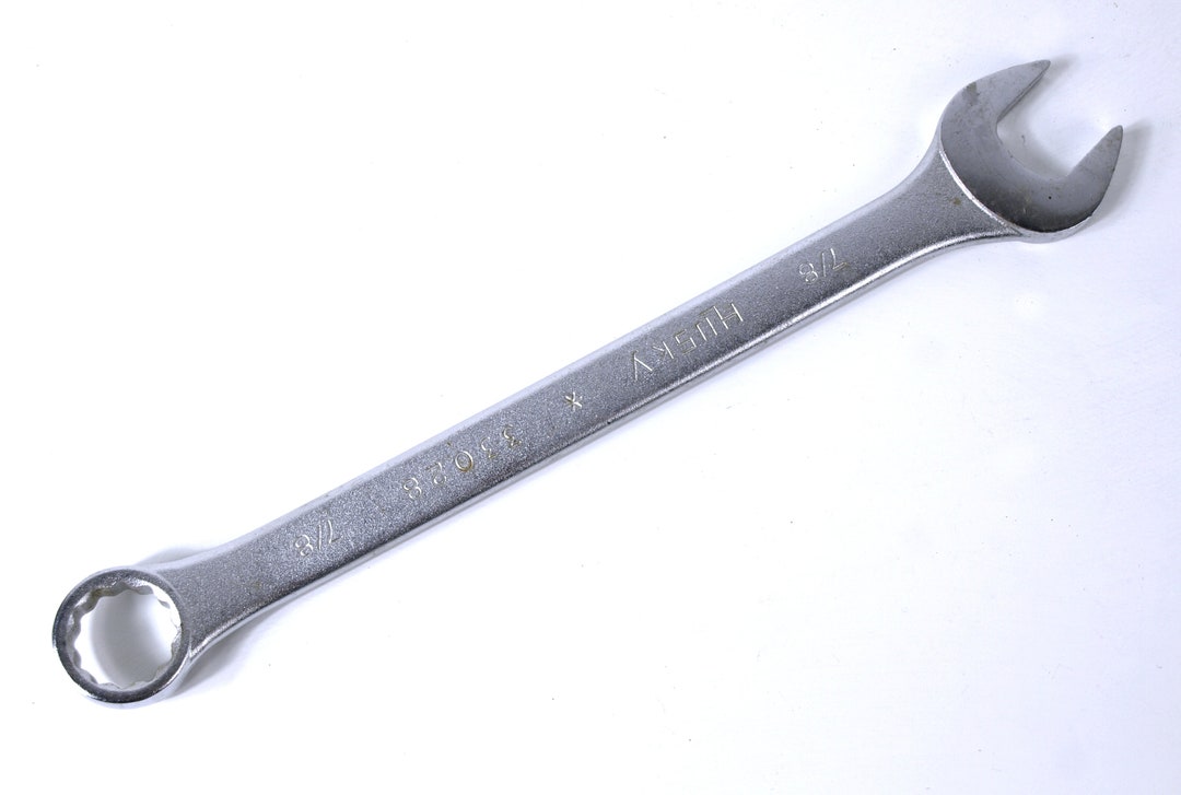 Husky 7/8" Wrench With Open and Boxed Ends - 12 Point Combination ...