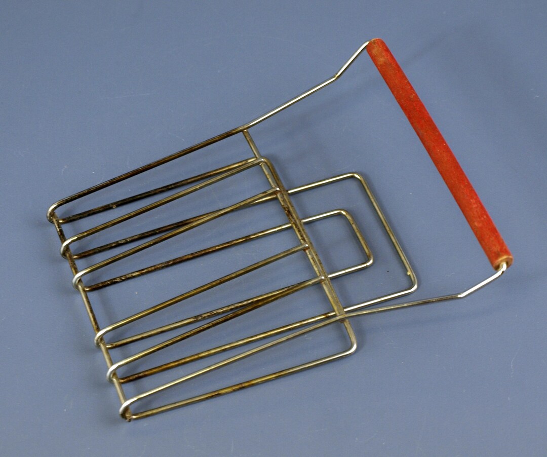Vintage Toaster Sandwich Cage, Circa Mid Century - 4" Wide X 6" High X ...