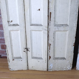 Antique Architectural Salvage, Narrow Shutter Panel Group - 2 Shutters ...