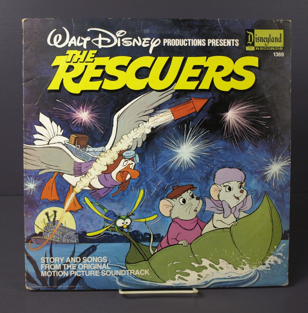 The Rescuers by Walt Disney Productions, 1977 - Disneyland Records ...