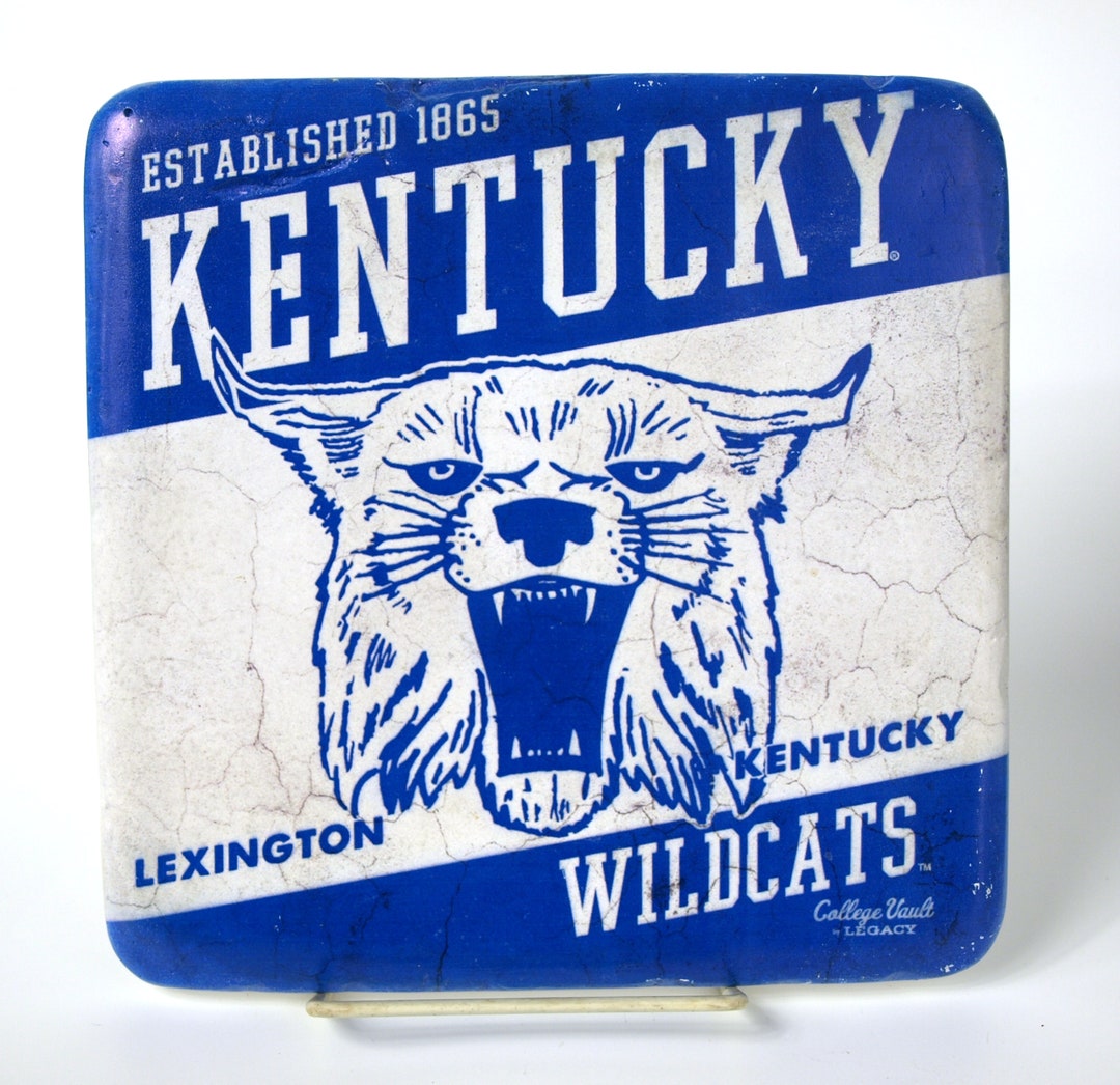 Vintage Kentucky Wildcats Ceramic Tile, 7.5 Square Lexington, Kentucky ...