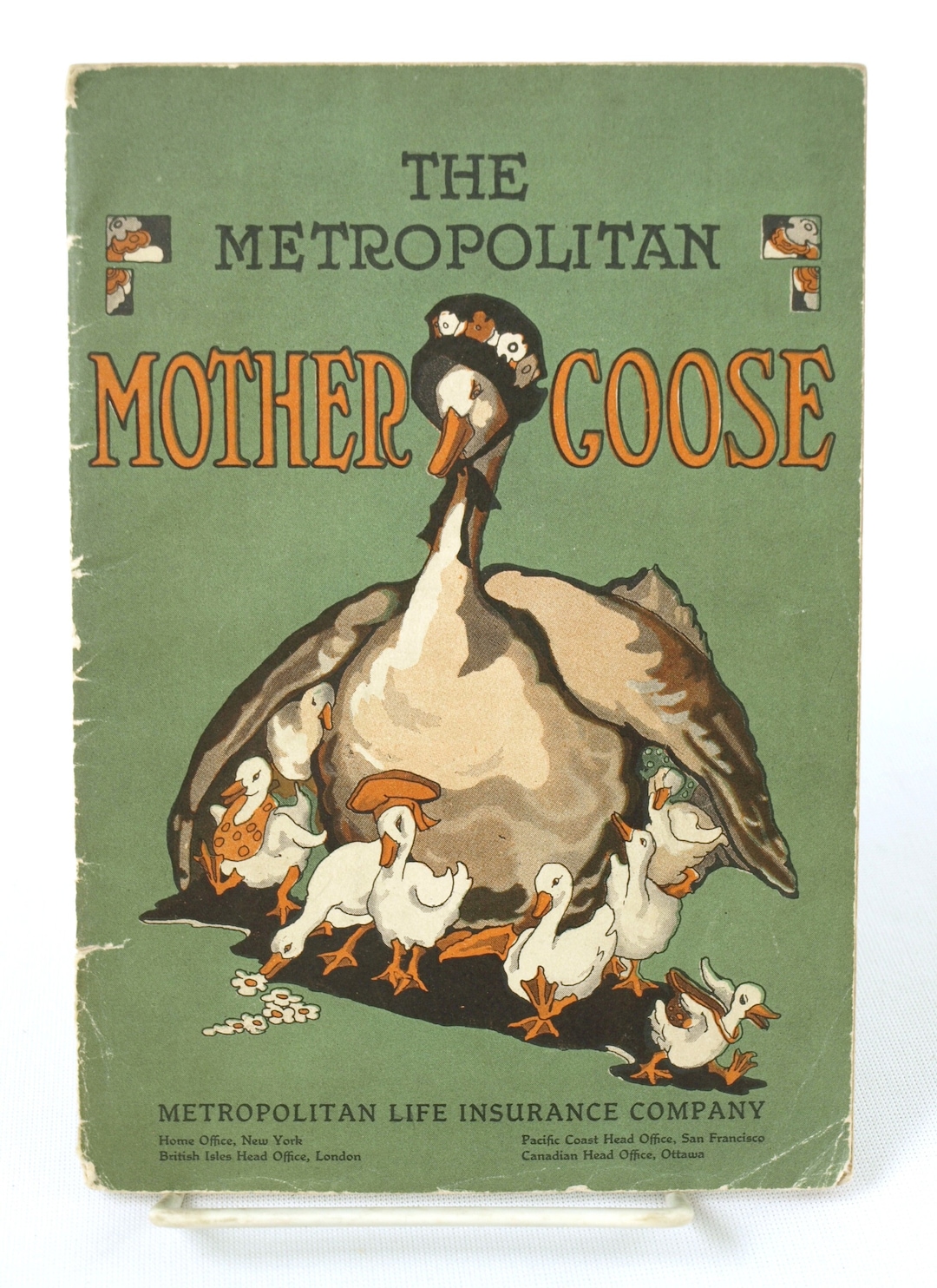 Vintage Advertising Premium, "the Metropolitan Mother Goose" by the ...