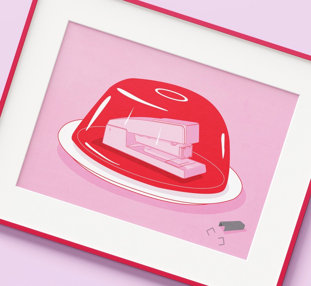 A4/A5 the Office US Staple in Jello Poster - Etsy