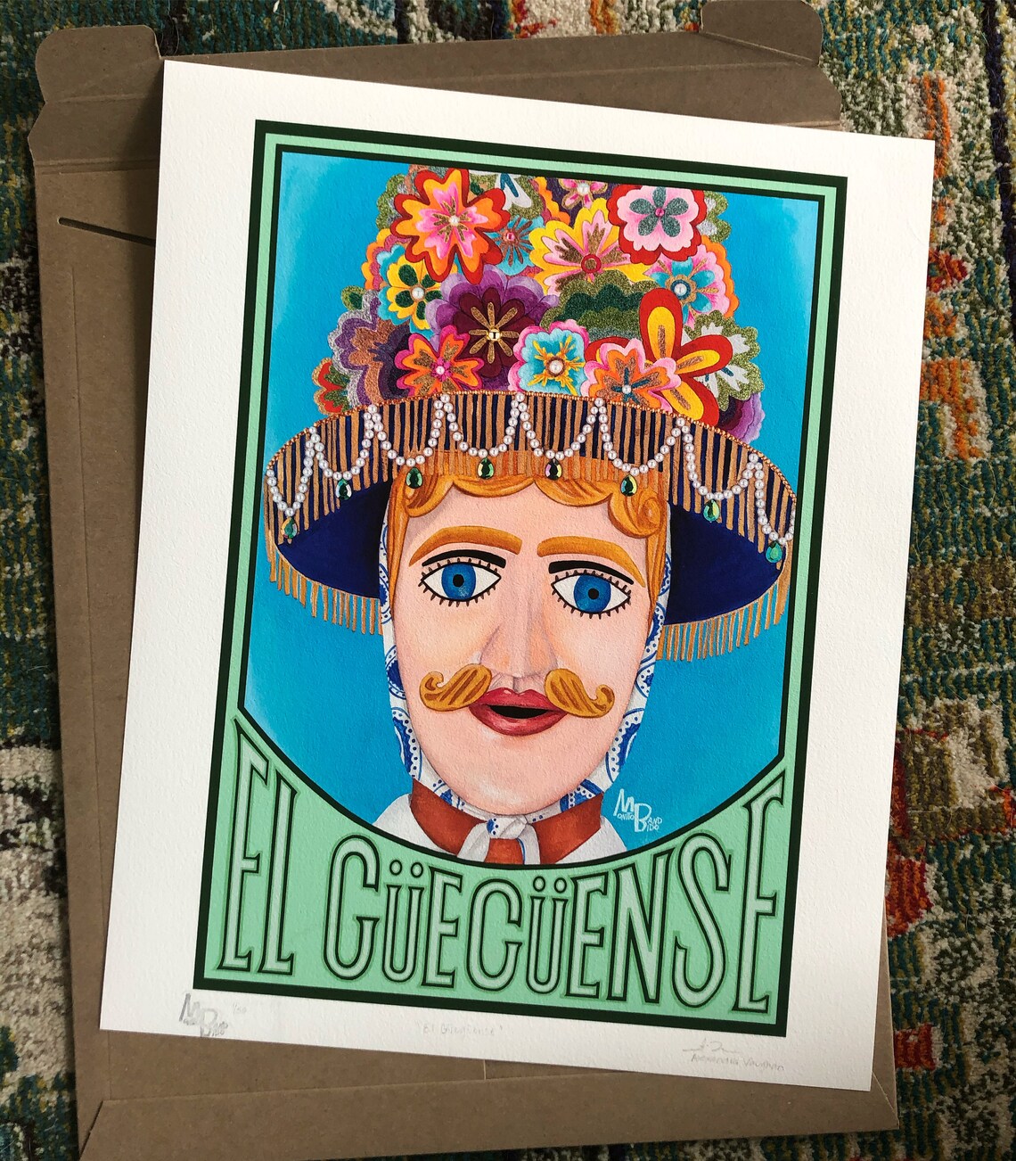 El Güegüense Original Fine Art Artist Signed and Numbered | Etsy