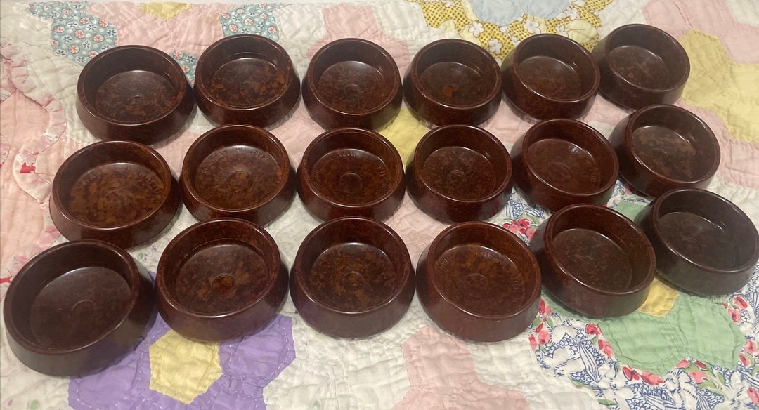 Vintage MCM Bakelite Furniture Rest/coasters Castor Feet Set of 18 - Etsy
