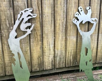 Zombie Hands Yard Stake - Etsy