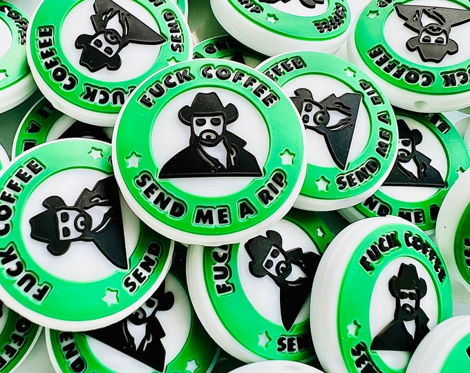 F*** Coffee Send Me A Rip Focal Beads, Yellowstone Focal Beads ...