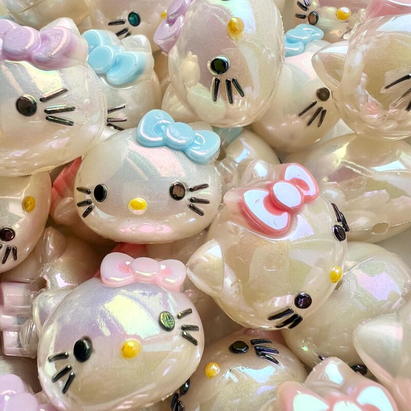 Hello Kittys Focal Beads - Etsy