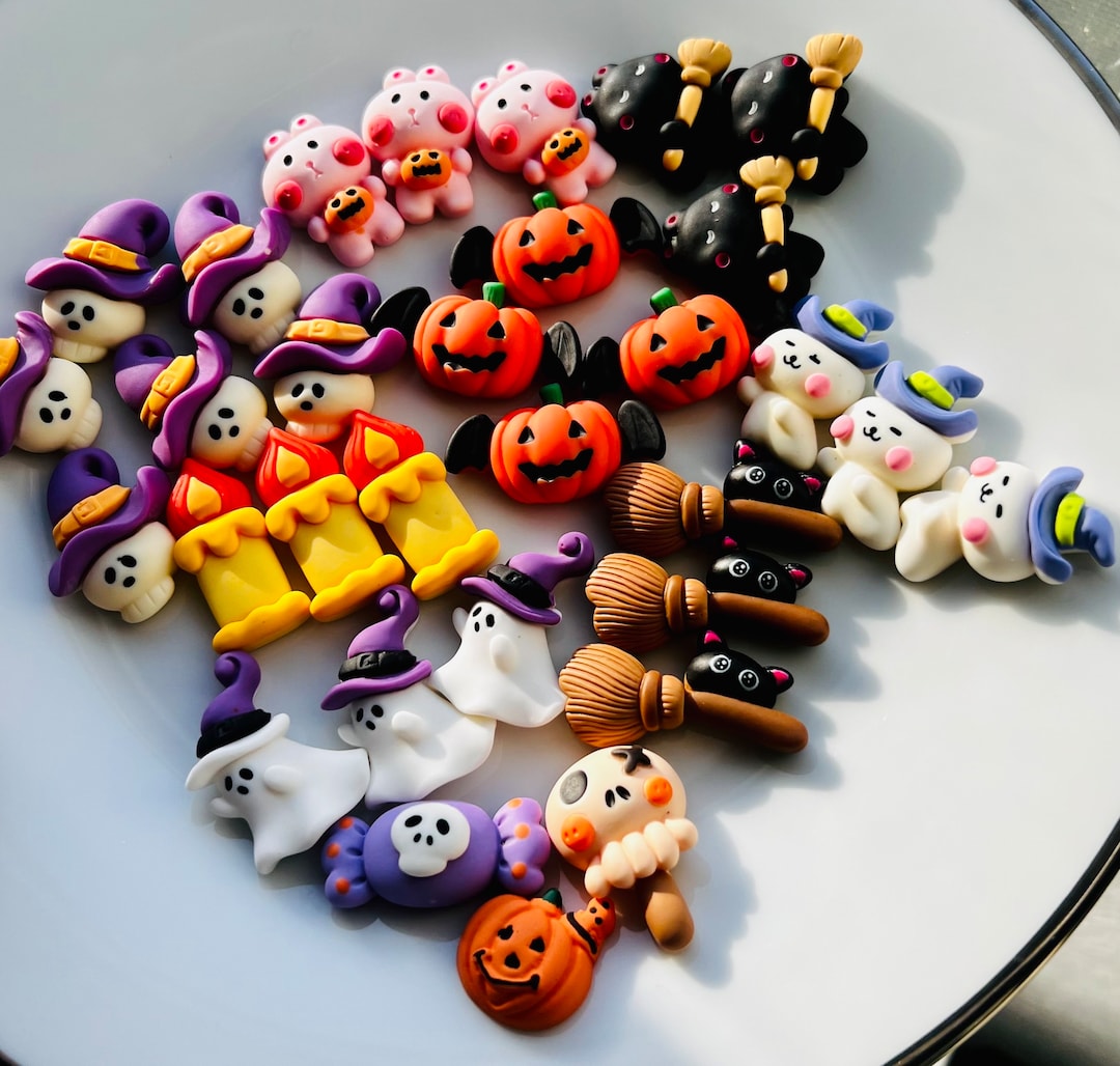 Halloween Charms, Cute Kawaii Charms, Spooky Charms, Pumpkin Charms ...