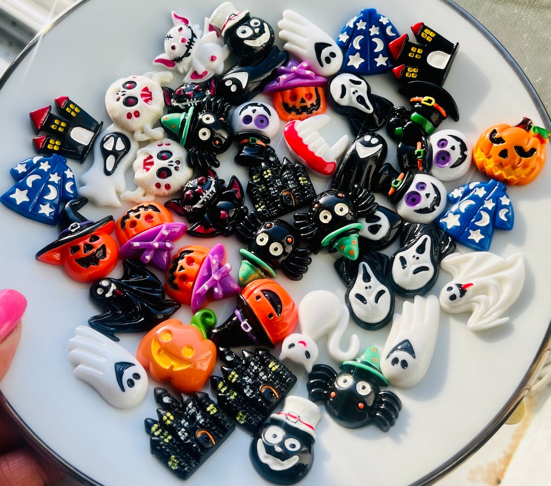 Halloween Charms, Cute Kawaii Charms, Spooky Charms, Pumpkin Charms ...