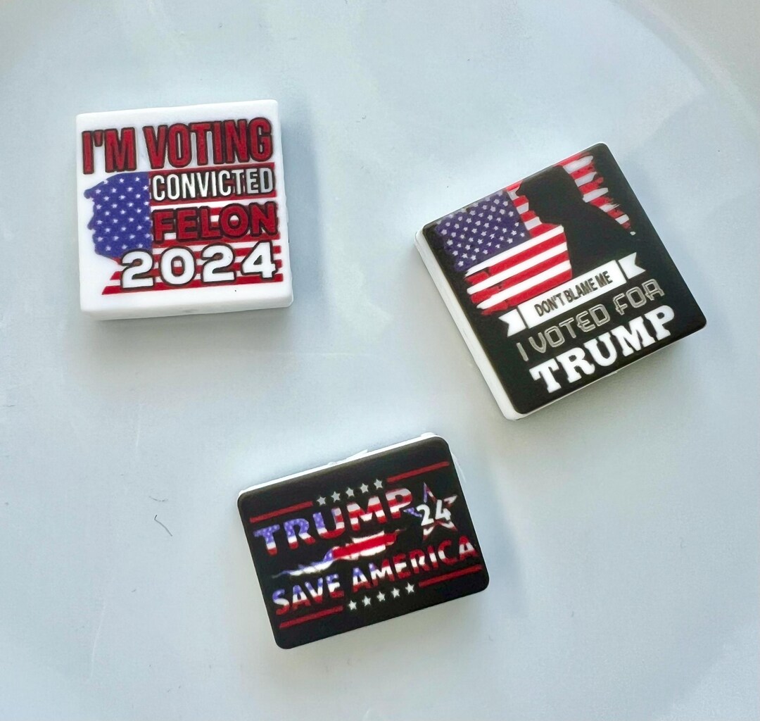 Trump Focal Beads, Silicone Beads, Silicone Focal Beads, Square Beads ...