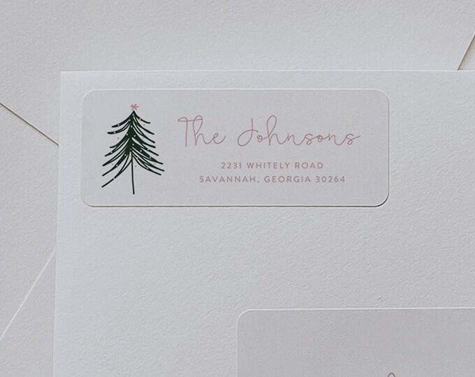 Christmas Address Labels | Printable Address Labels | Address Label ...