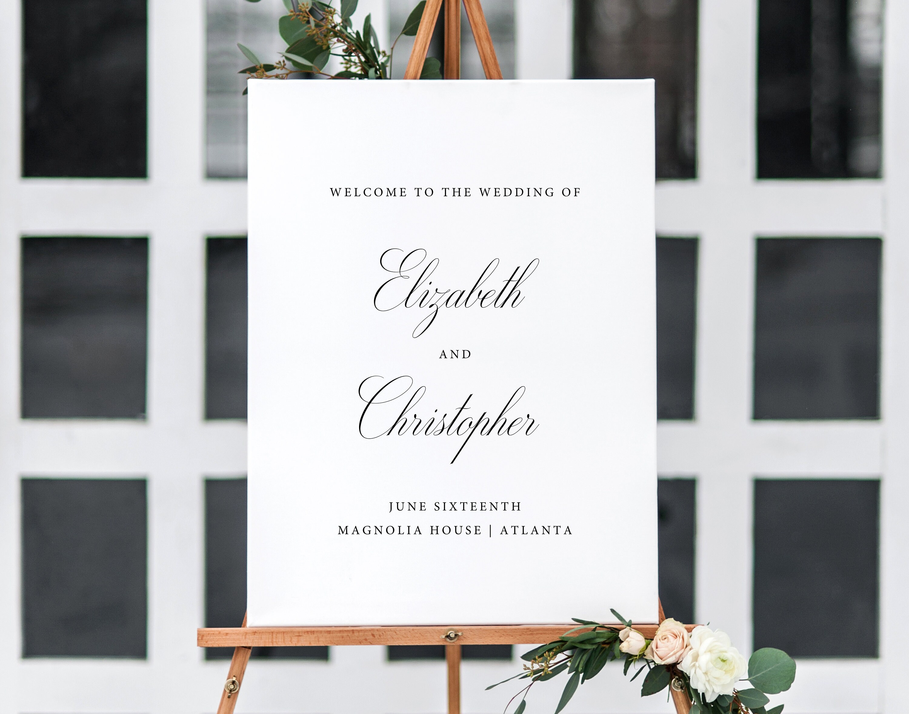 Printable Wedding Welcome Sign Wedding Welcome Sign Template | Etsy