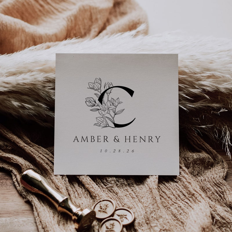 Custom Wedding Logo - Etsy