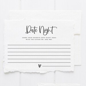 Date Night Cards Date Night Jar Sign Printable Date Night Cards Date ...