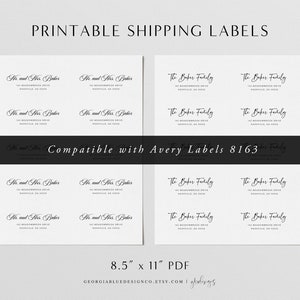 Graduation Return Address Labels, Graduation Return Labels Printable ...