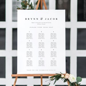 Printable Seating Chart Template Templett Seating Chart Editable ...