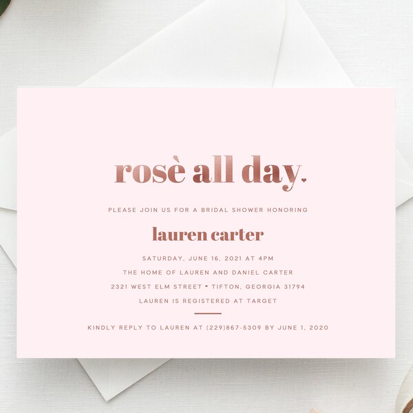 Rose All Day - Etsy