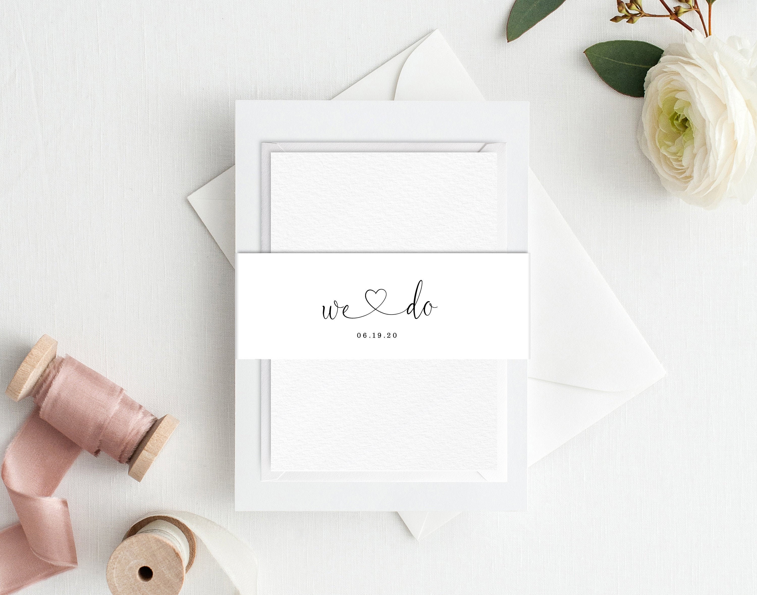 Belly Band Template Printable Belly Bands Wedding Belly | Etsy