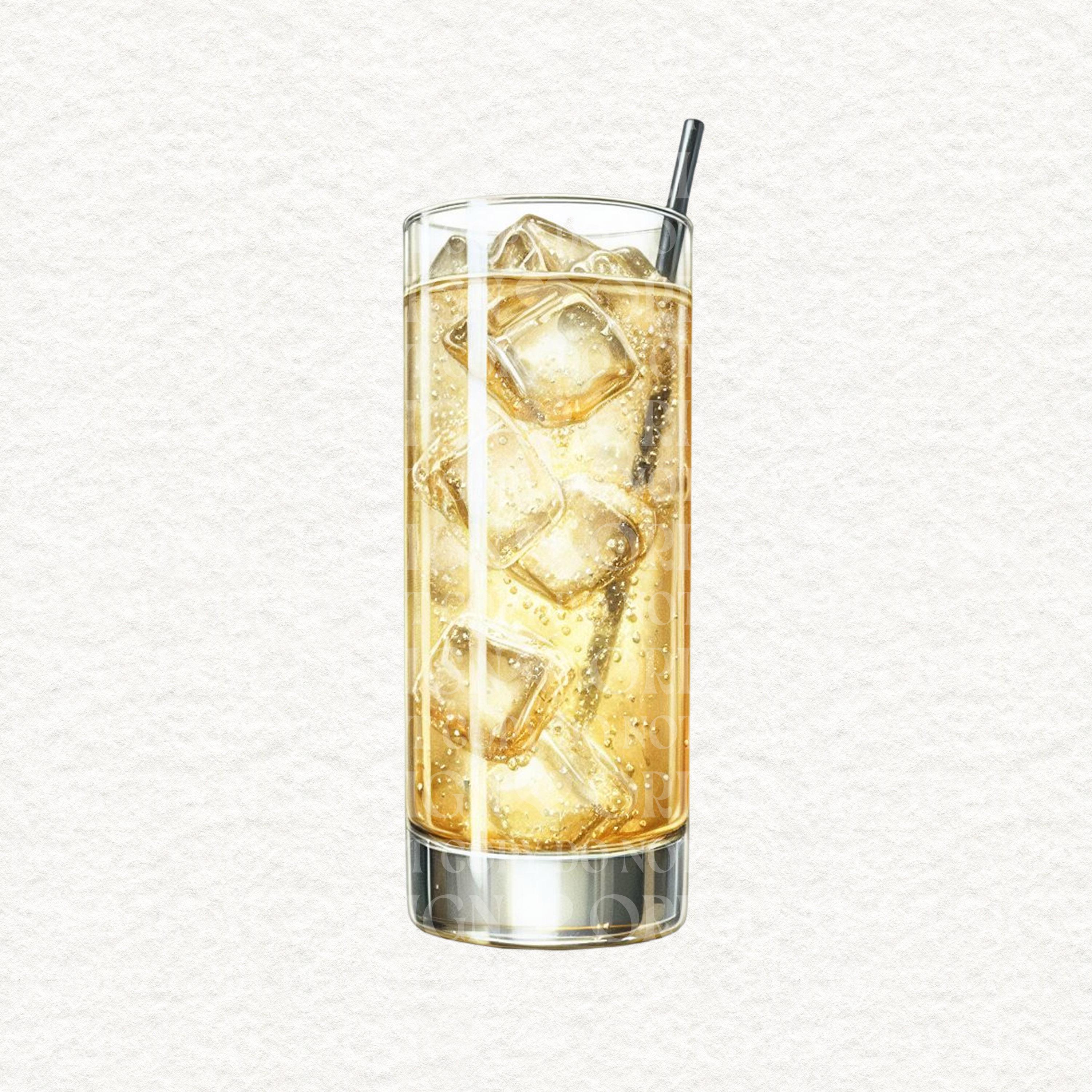 Vodka Redbull Clipart PNG, Wedding Signature Drink Illustration ...