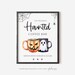 Printable Halloween Coffee Bar Sign Freshly Booed Coffee Haunted Coffee ...