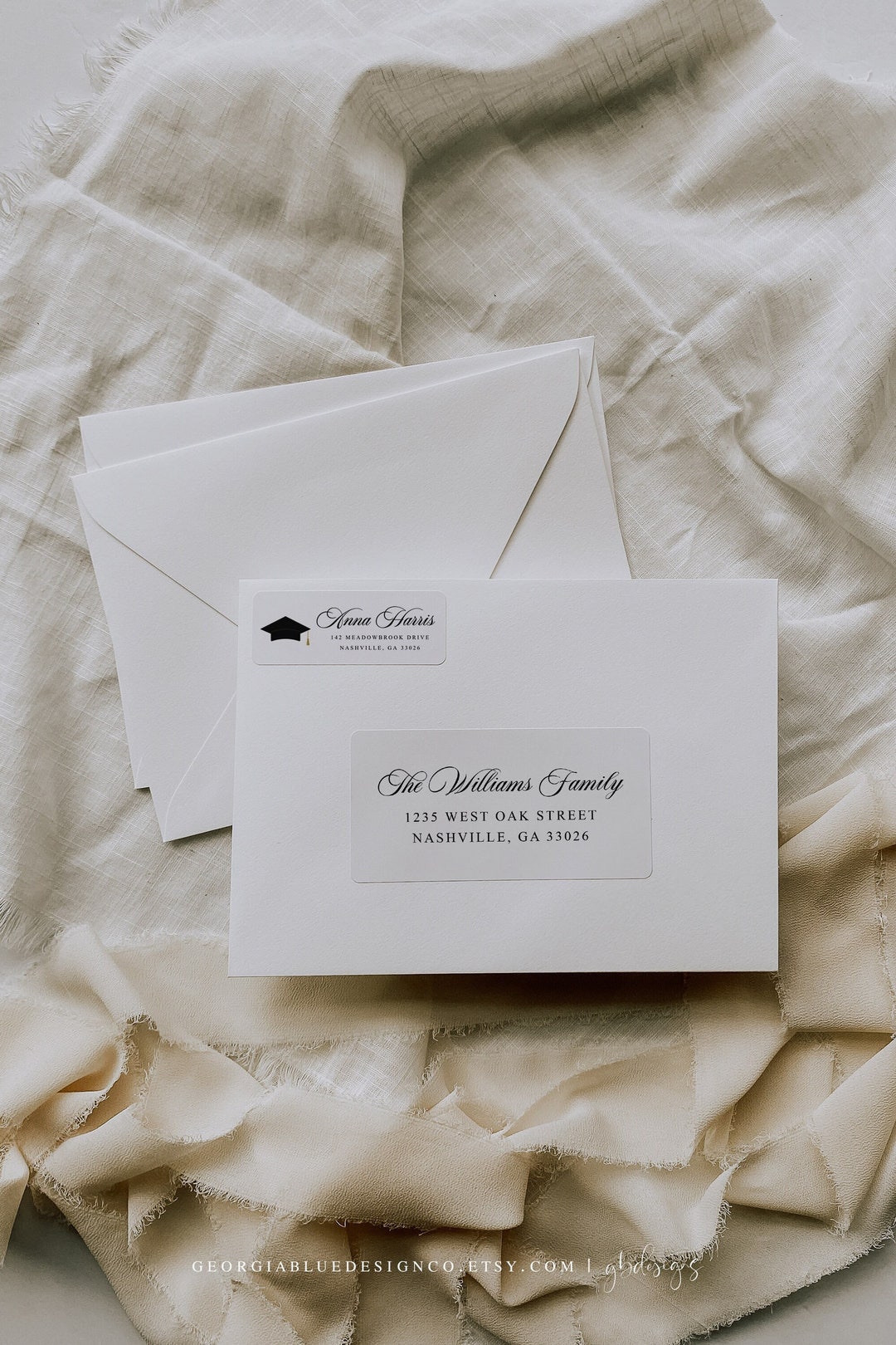 Graduation Return Address Labels, Graduation Return Labels Printable ...