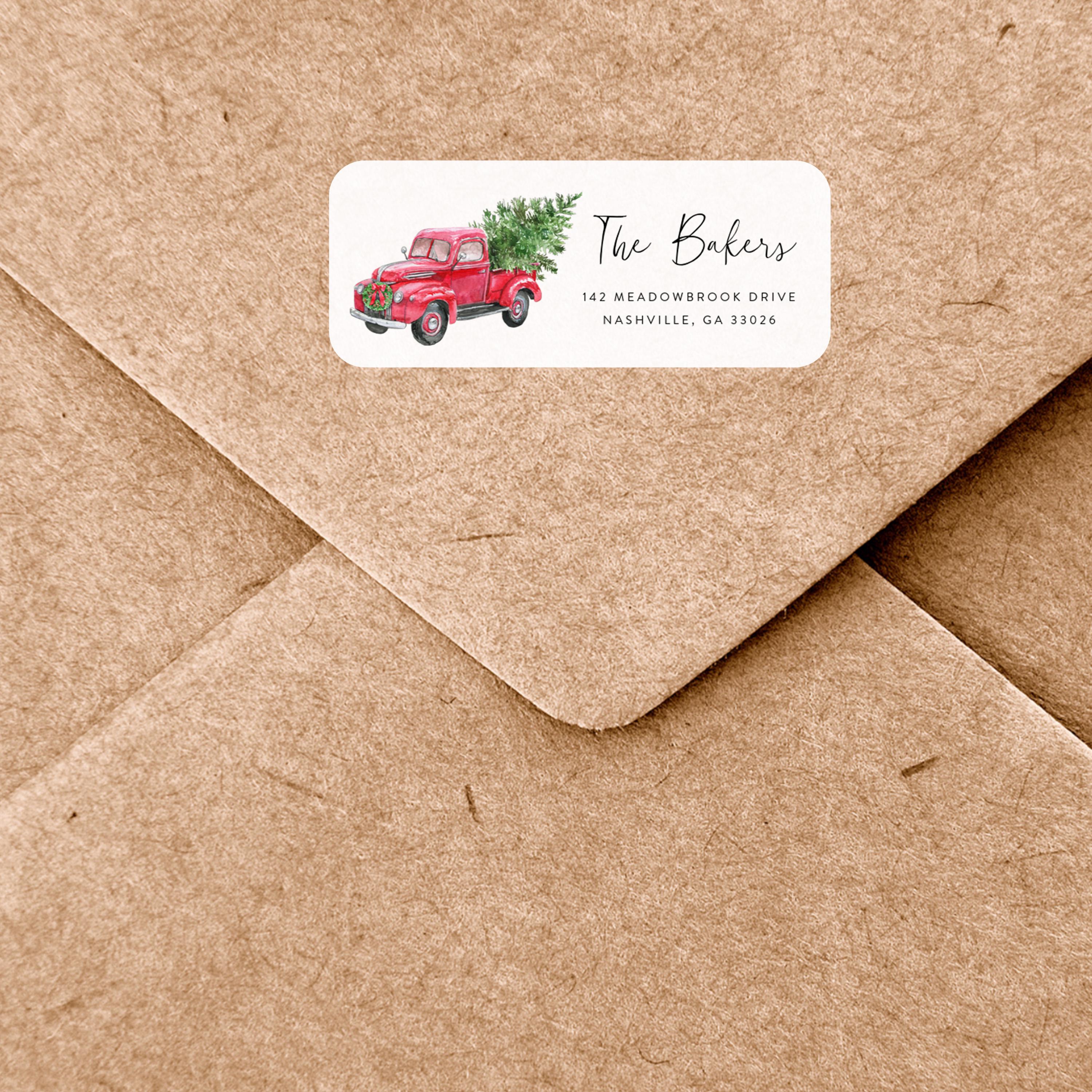 Christmas Address Labels | Printable Address Labels | Address Label ...