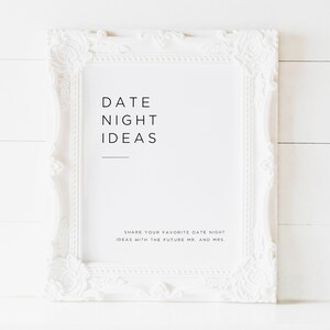 Date Night Cards Date Night Jar Sign Printable Date Night - Etsy