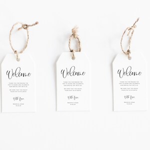 Wedding Welcome Tags Welcome Bag Tags Printable Welcome Tags Welcome ...