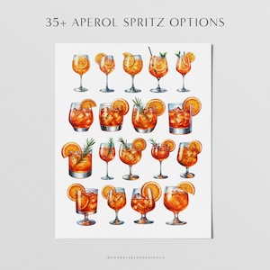 Printable Aperol Spritz Bar Sign | Editable Aperol Bar Sign Template ...