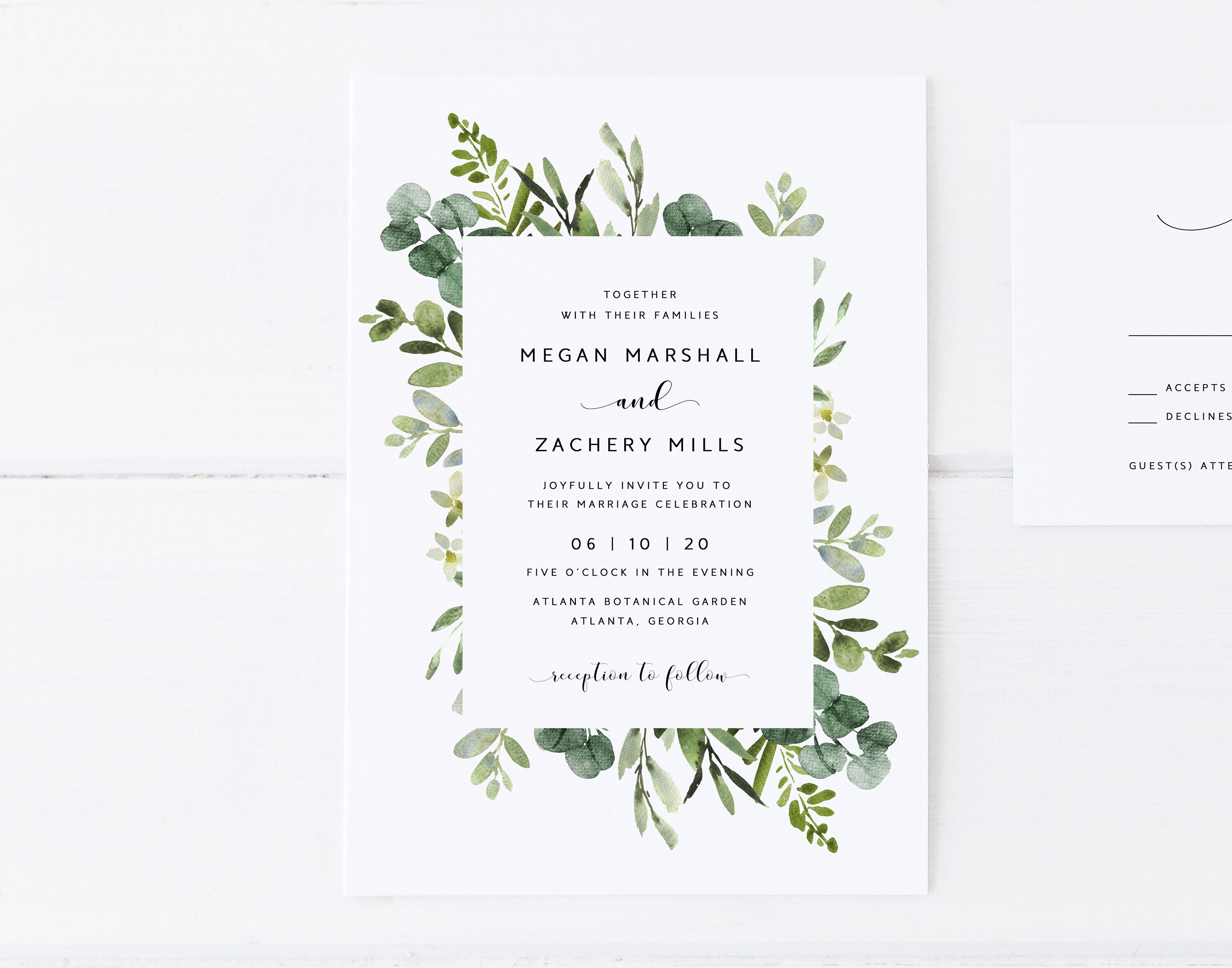 Printable Wedding Invitations Weddings Invitations Wedding | Etsy