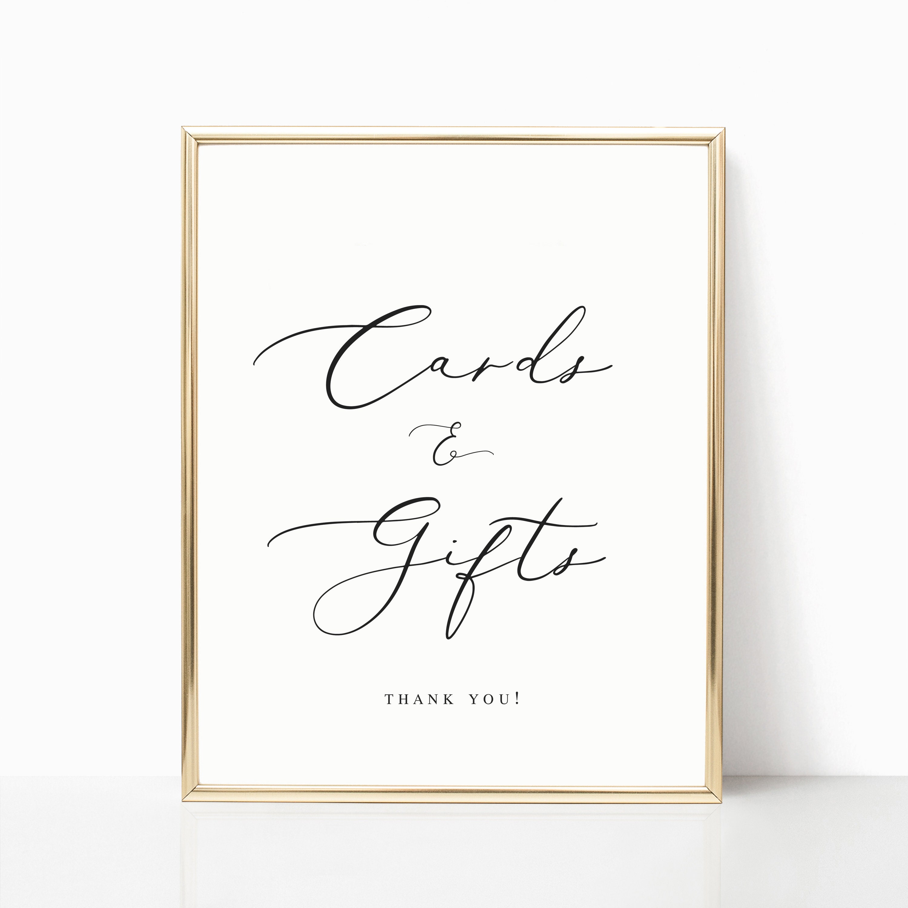Printable Cards and Gifts Sign | Cards and Gifts Sign | Cards and Gifts ...