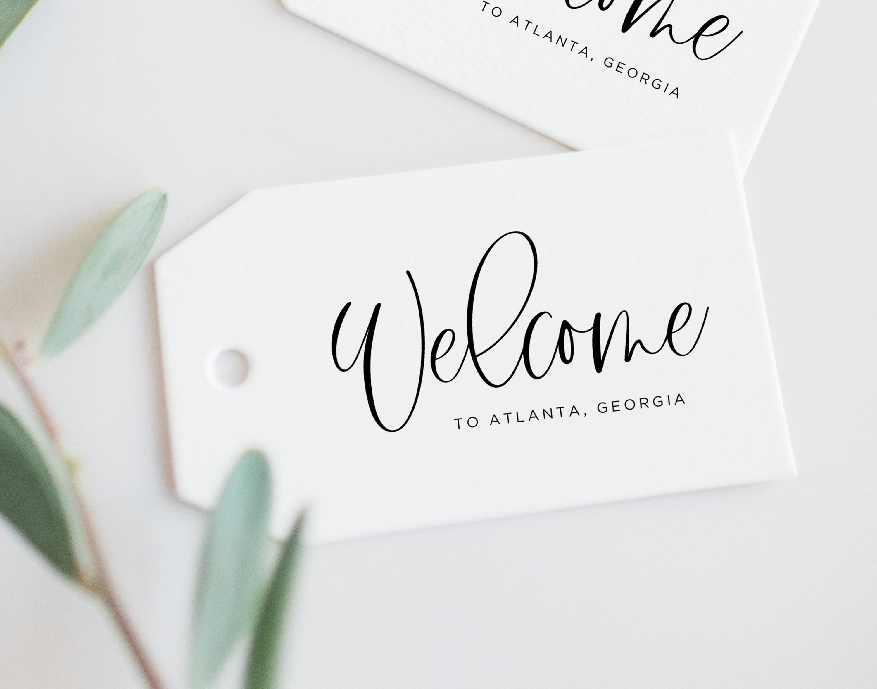 Wedding Welcome Tags Welcome Bag Tags Printable Welcome - Etsy