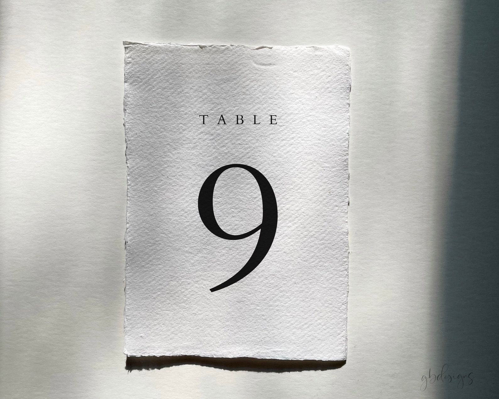 Printable Table Numbers | Table Number Template | Wedding Table Numbers ...