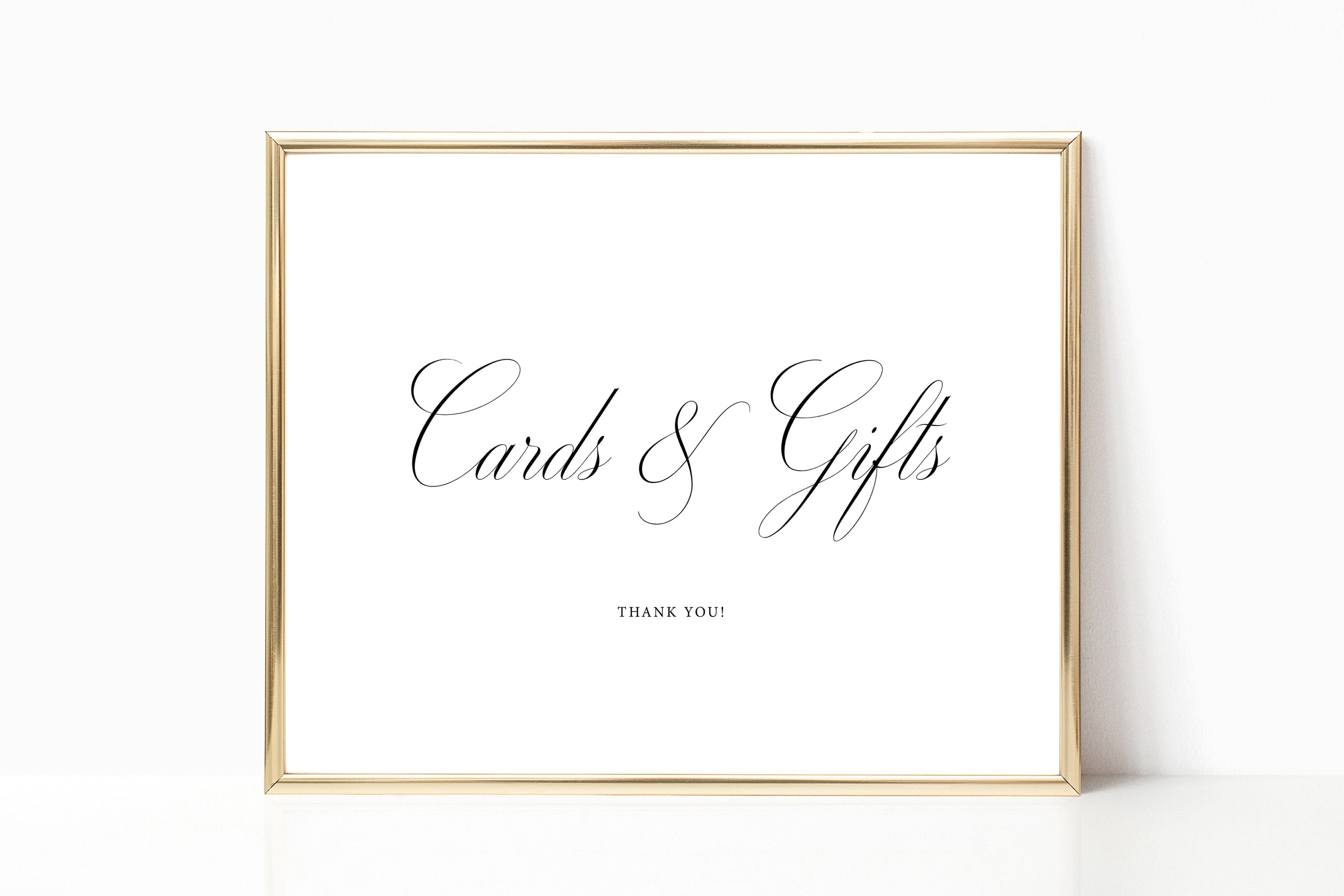 Printable Cards and Gifts Sign | Cards and Gifts Sign | Cards and Gifts ...