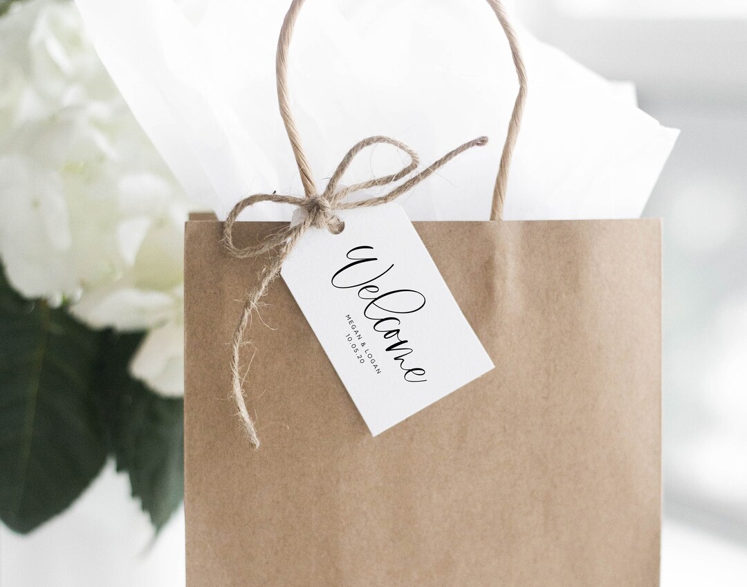 Wedding Welcome Tags Welcome Bag Tags Printable Welcome Tags Welcome ...