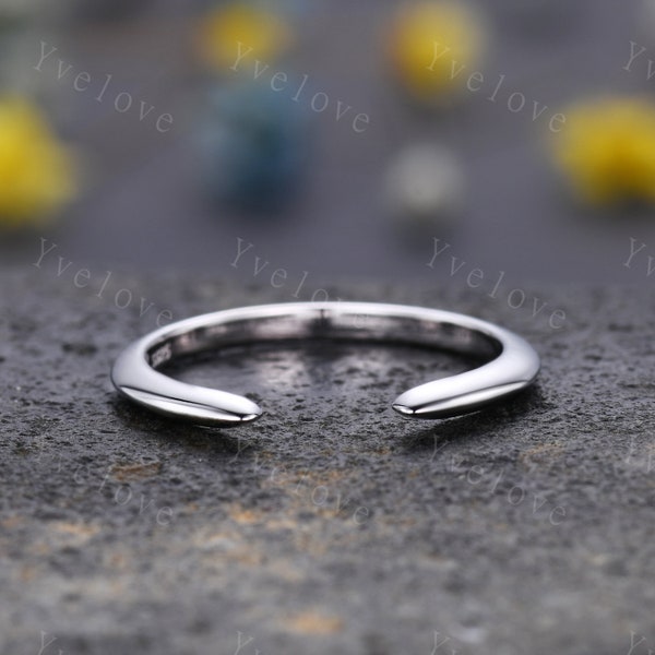 Open Wedding Band - Etsy