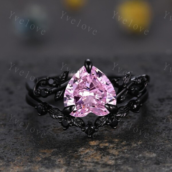 Pink Cz Ring - Etsy