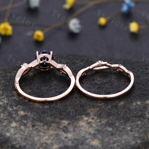 Twig Blue Sandstone Alexandrite Engagement Ring,sandstone Engagement ...
