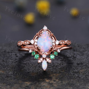 Opal Ring - Etsy New Zealand